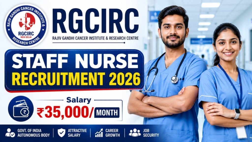 NIMS Staff Nurse Recruitment 2026 (375 Post) Notification Out
